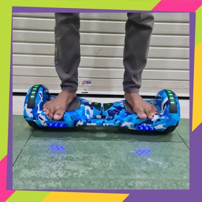 Promo Smart Wheel Balance LED 6.5 inch Bluetooth Hoverboard Balance Car Diskon 23% di Seller ...