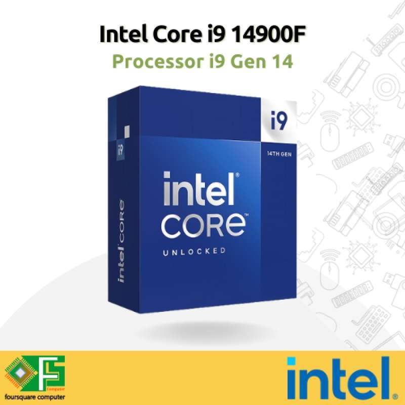 Promo Processor Intel Generasi 14 Core I9 14900f Box Resmi Diskon 5% Di ...