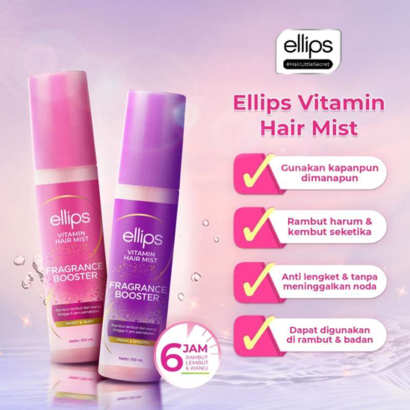 Jual Ellips Vitamin Hair Mist Fragrance Booster 100 ml di Seller Intan ...