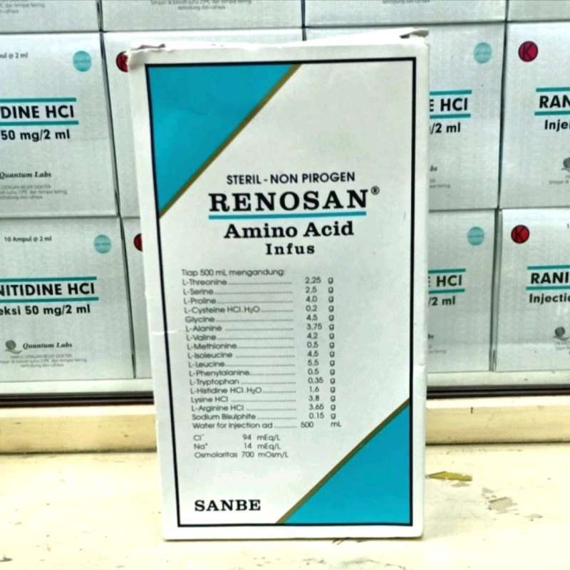 Jual Original Renosan 500 Ml Infus Per Box Di Seller Apotek Balanak ...