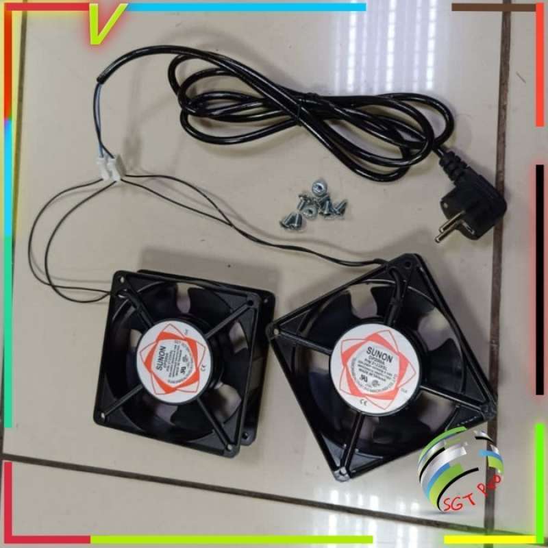 Promo Fan Rack Server / Kipas Rack Server / Roof Fan Double Diskon 32% ...