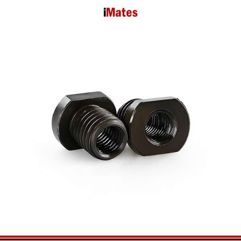 Promo Mur Adaptor Konverter As Shaft Extension Mesin Gerinda M10 To M14 ...