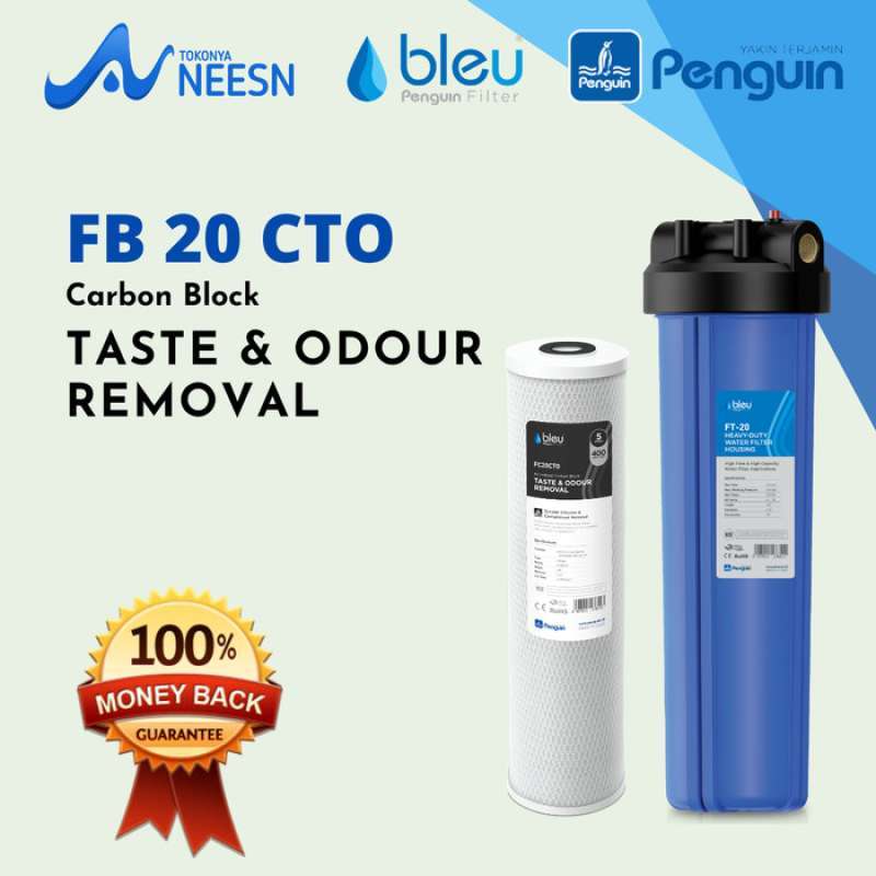 Promo Paket Filter Air sumur/tandon/toren penguin PBF 20 CTO Diskon 23% di Seller Kartizy Store ...