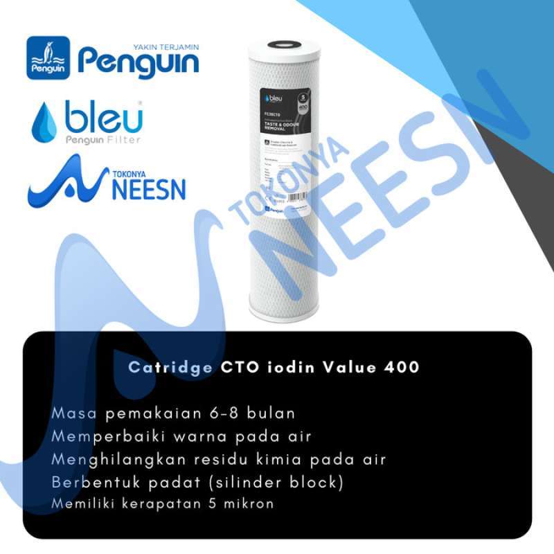 Promo Paket Filter Air sumur/tandon/toren penguin PBF 20 CTO Diskon 23% ...