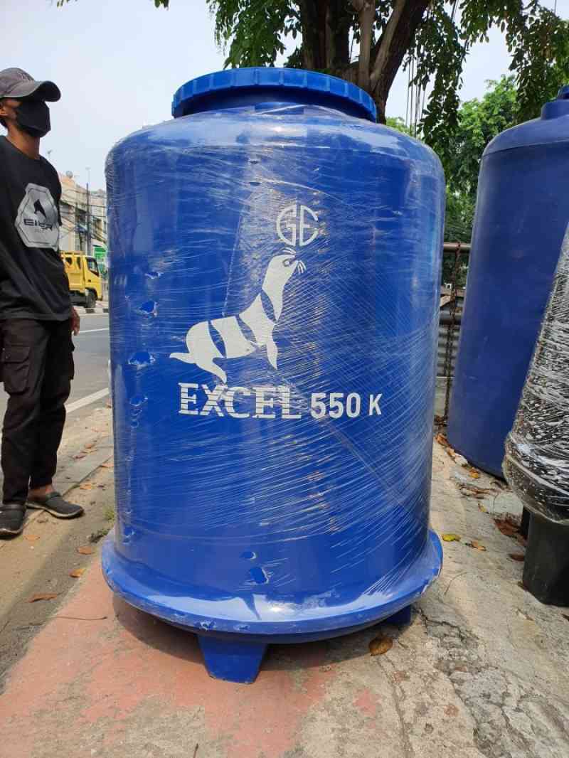 Promo Toren Tangki Air Pendam / Tanam Excel / Ground Tank 550L AL 550 K ...
