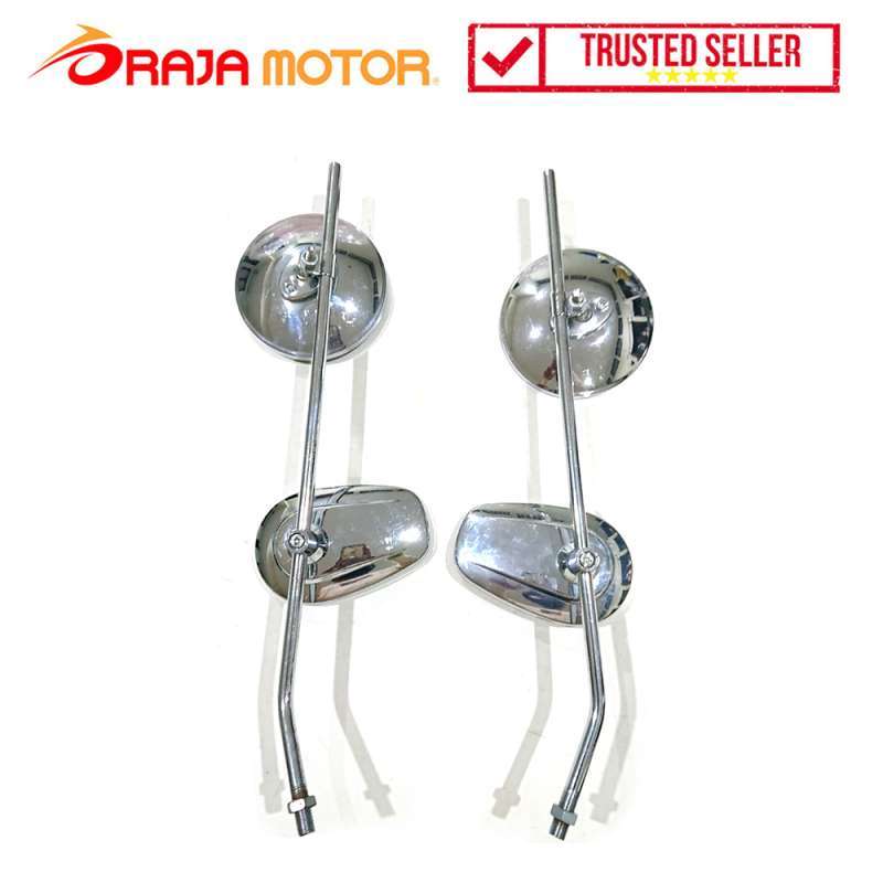 Promo Raja Motor Spion Motor Yamaha Model Susun 2 Kaca - Chrome Diskon ...