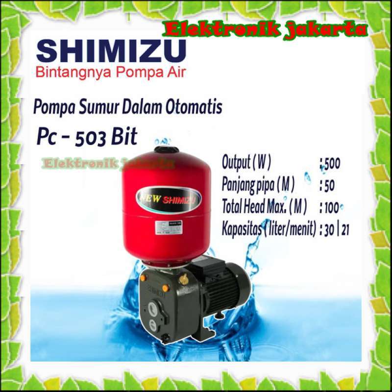 Jual Pompa Shimizu PC-503 BIT promo murah original garansi resmi di Seller Elektronik jakarta ...
