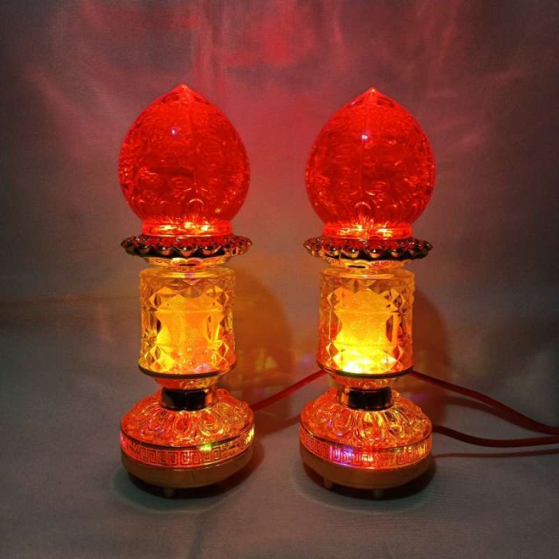 Promo LAMPU LED SIEN THOU TINGGI 25 CM LAMPU ALTAR PAPAN PUJA ...