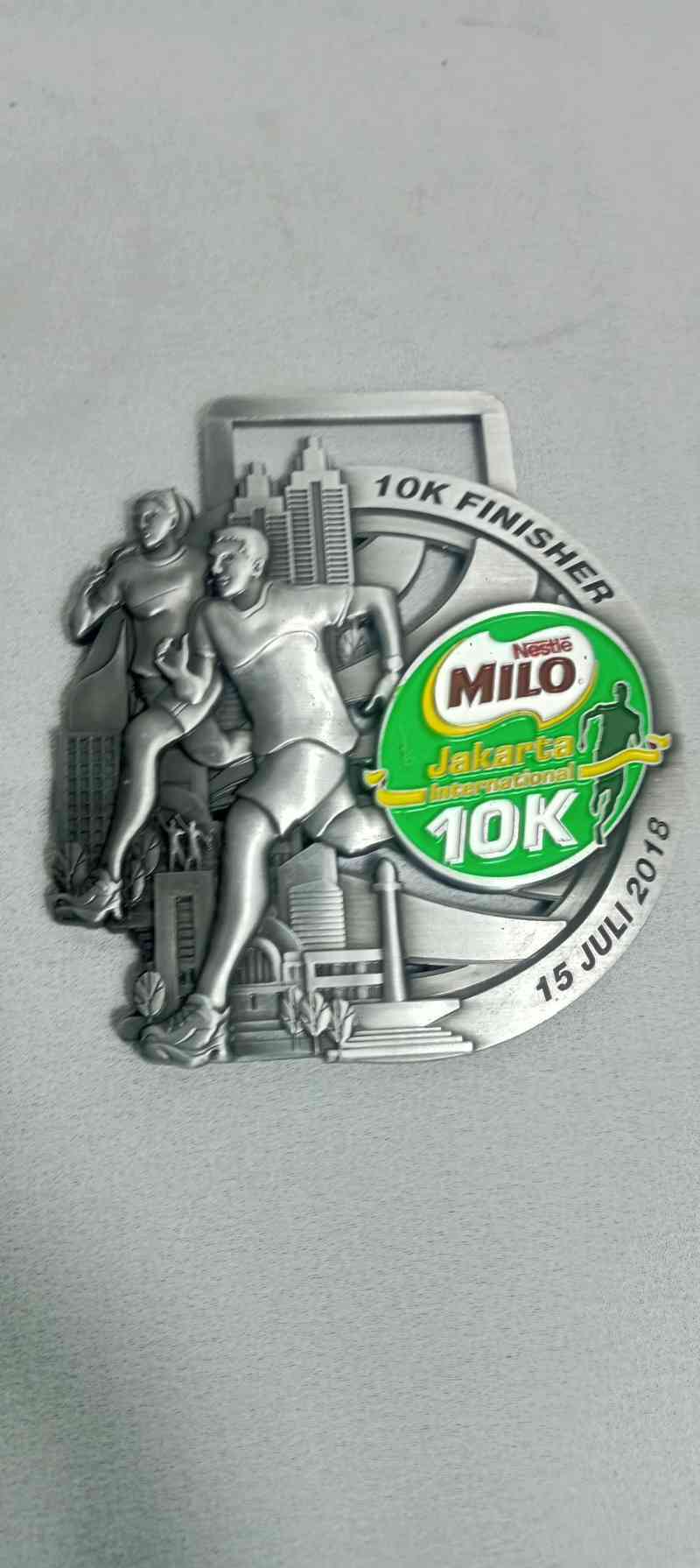 Jual Medali Lari Marathon 10k Finisher Di Seller Ridhaallshop - Ridha ...