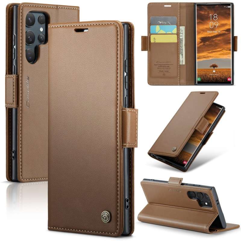 Jual Casing Samsung S24 / S24 Plus / S24 Ultra Case Flip Leather ...