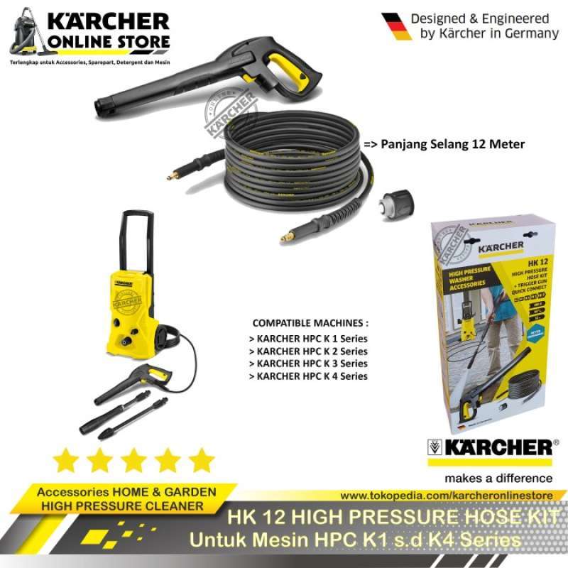 Jual Karcher | Hk 12 | High-pressure Hose Kit | Selang Steam | For K2 Sd K7 Di Seller Ratata ...