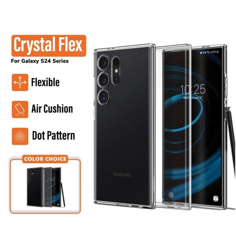 Jual Spigen Cristal Flex S24 Plus Spesifikasi Original, Murah & Diskon Harga Februari 2024 | Blibli
