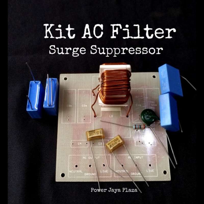 Promo Kit AC Filter Surge Suppressor EMI Filter RFI (Frekuensi Radio) Filter Diskon 29% di ...