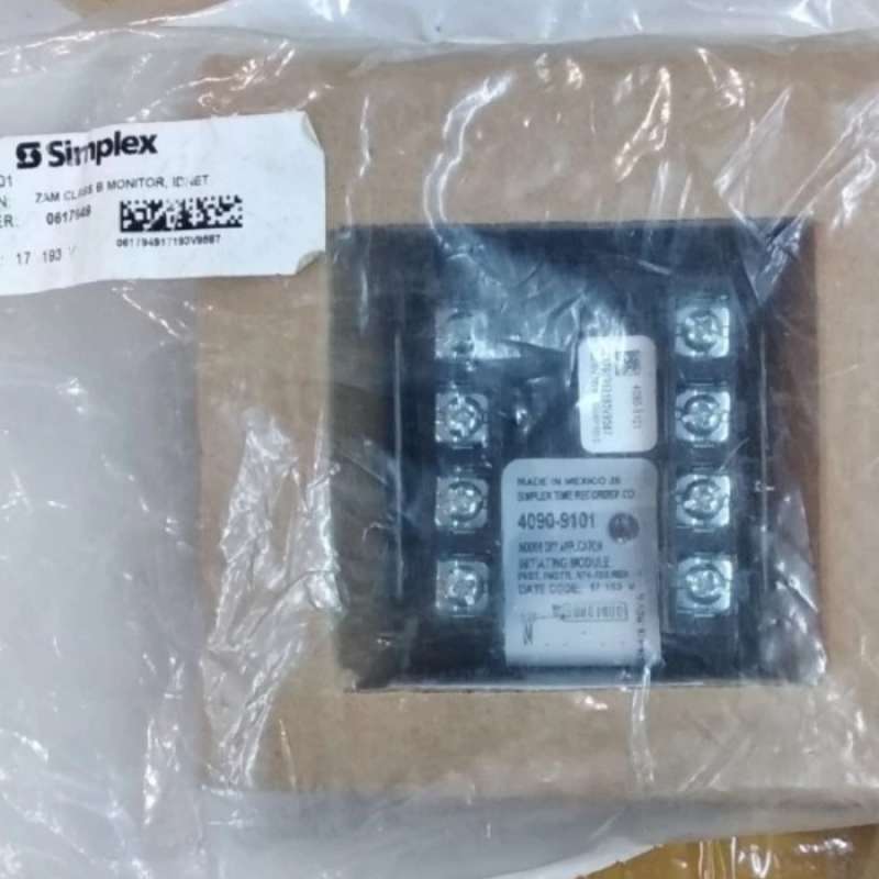 Promo Modul Simplex 4090-9101 Zone Addressable Module Fire Alarm Diskon ...