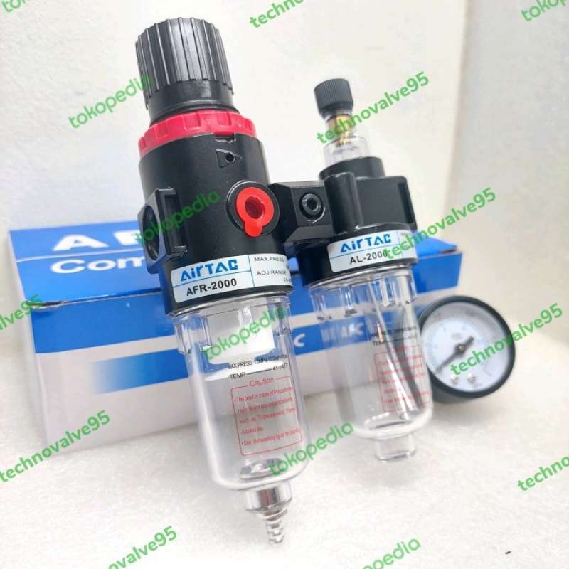 Promo Afc2000 Air Filter Regulator Lubricator Airtac Diskon 27% Di ...