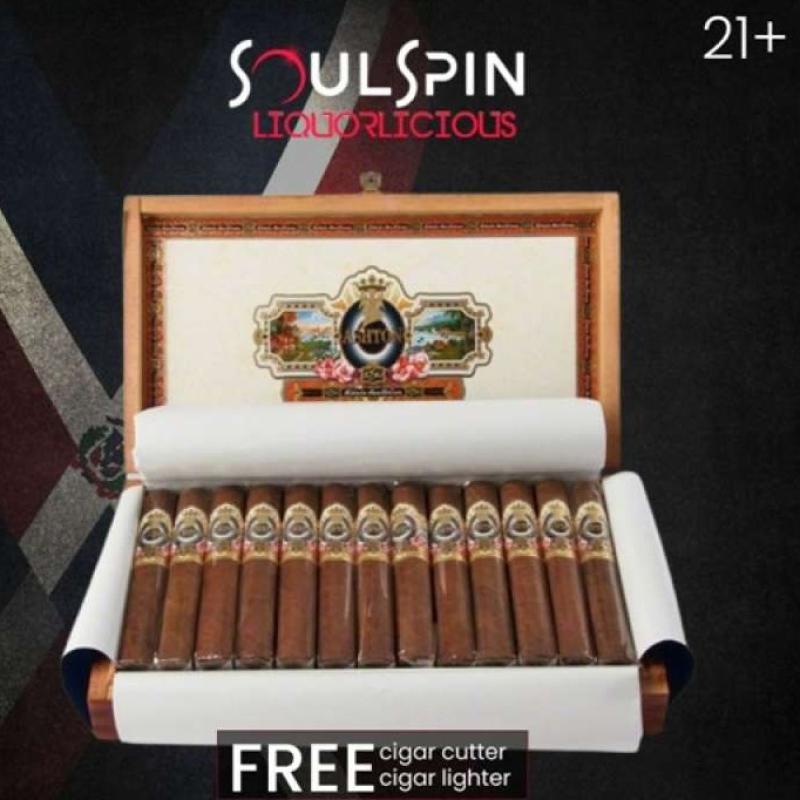 Jual Ashton ESG 21 Year Salute [ Box of 25 Sticks ] Dominican Cigar ...