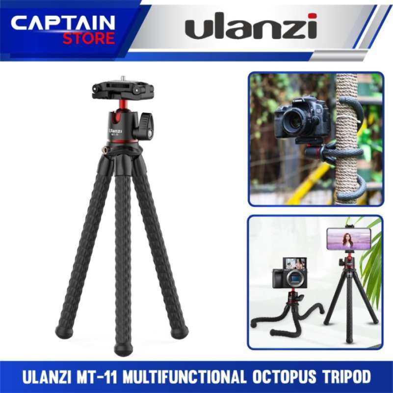 Promo Ulanzi MT-11 Multifunctional Octopus Tripod Diskon 23% di Seller ...
