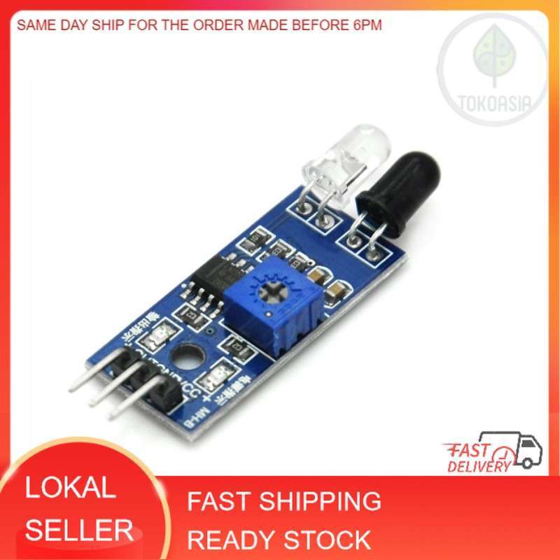 Jual (ready Stock) Ek1254 Obstacle Avoidance Ir Infrared Sensor Module ...