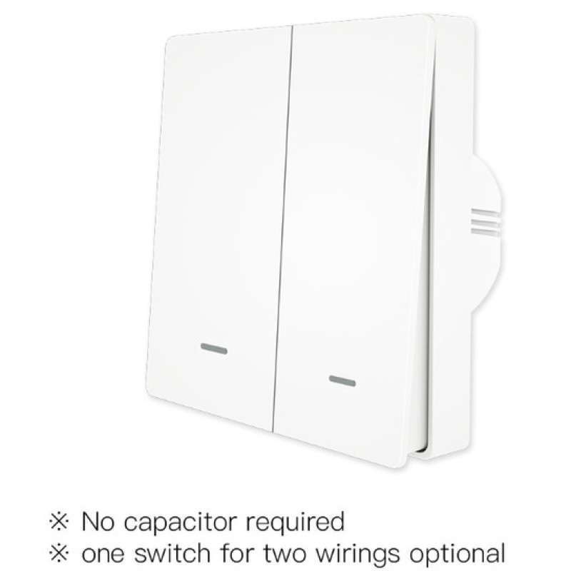 Jual Zigbee Moes Tuya Zigbee Smart Wall Light Switch No Neutral