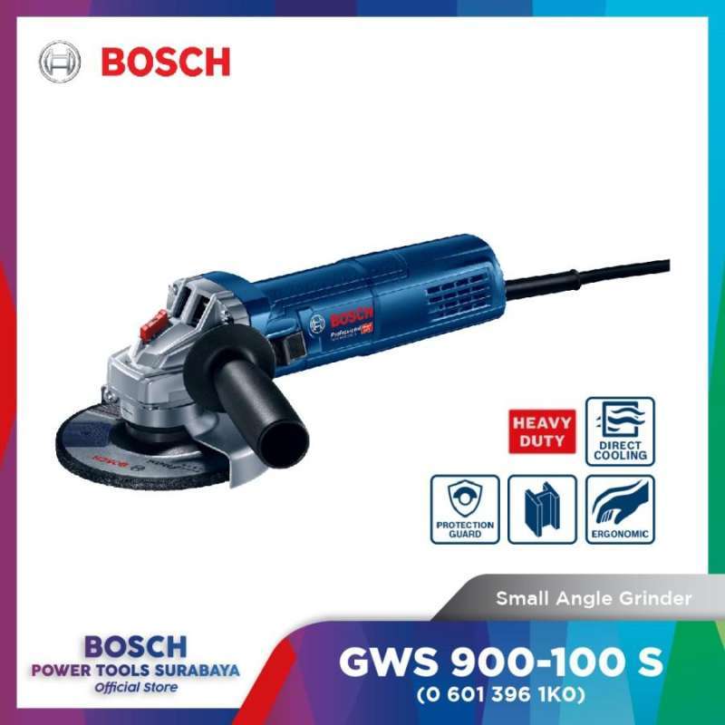 Jual Mesin Gerinda 4 Bosch Gws 900-100 S Variable Speed Slide Switch Di ...