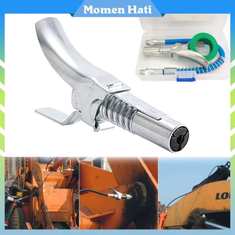 Promo Kepala Pompa Grease Gun / Grease Coupler Heavy Duty Kunci Ganda ...