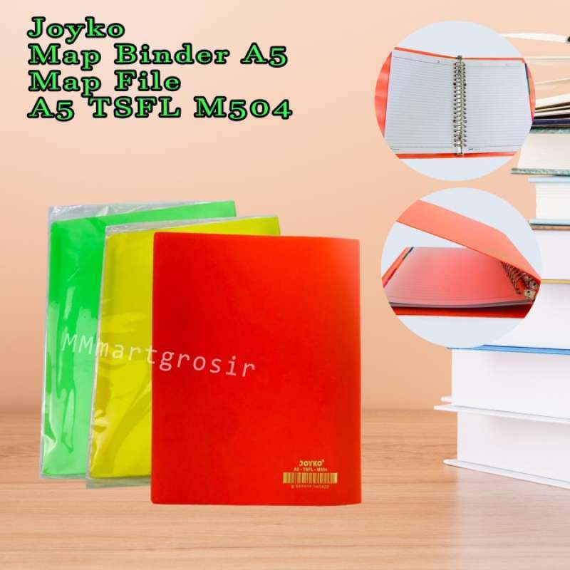 Jual Joyko / Map Binder A5 / Map File / A5 TSFL M504 di Seller ...