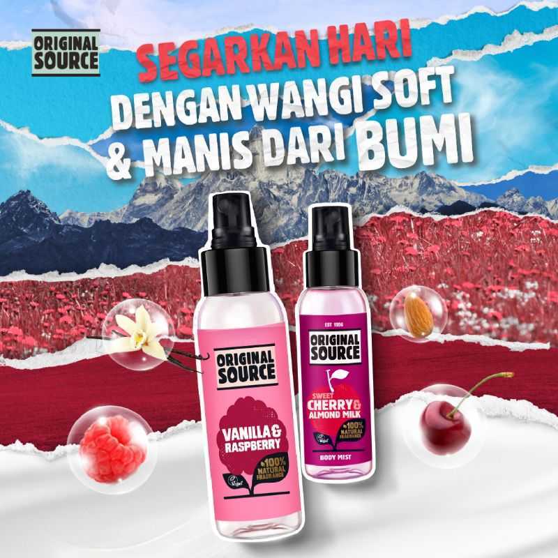 Promo WHS - Original Source Body Mist Maple & Vanilla Milk - Parfum ...