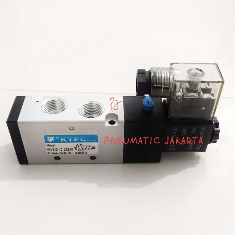 Promo SOLENOID VALVE 4V310-10 AC220V / DC24V PNEUMATIC KYPC Diskon 26% ...