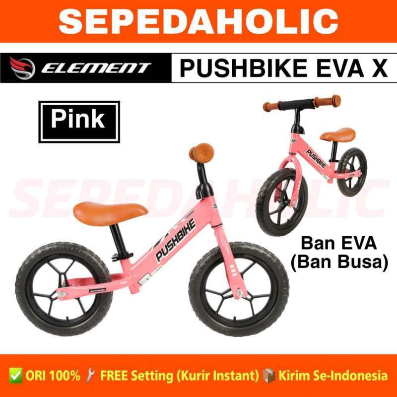 Promo Balance Bike PUSHBIKE RMB Ban EVA X Sepeda Keseimbangan Anak Diskon 9% di Seller ...