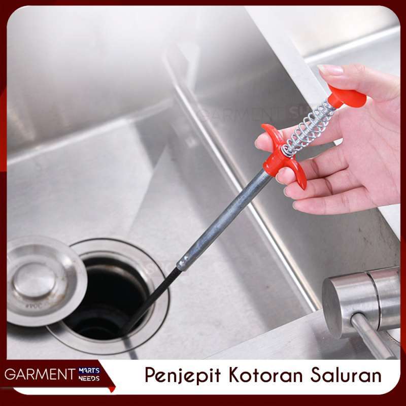 Jual Kawat Fleksibel Pembersih Saluran Air Wastafel Kloset Selokan ...