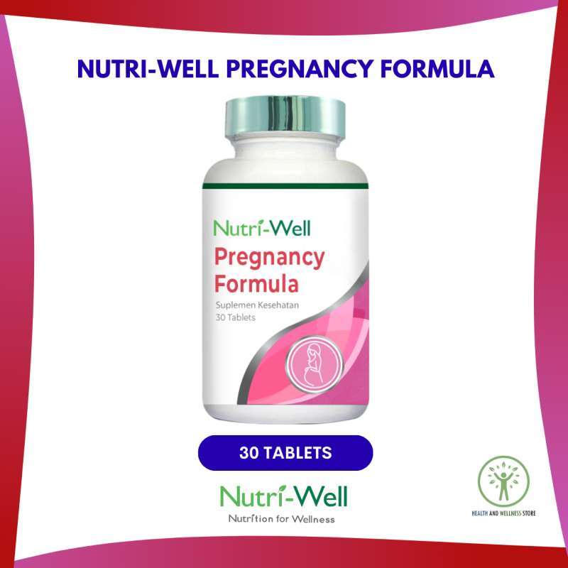 Jual Nutriwell Nutri-well Pregnancy Formula 30 Tablets Vitamin Ibu ...