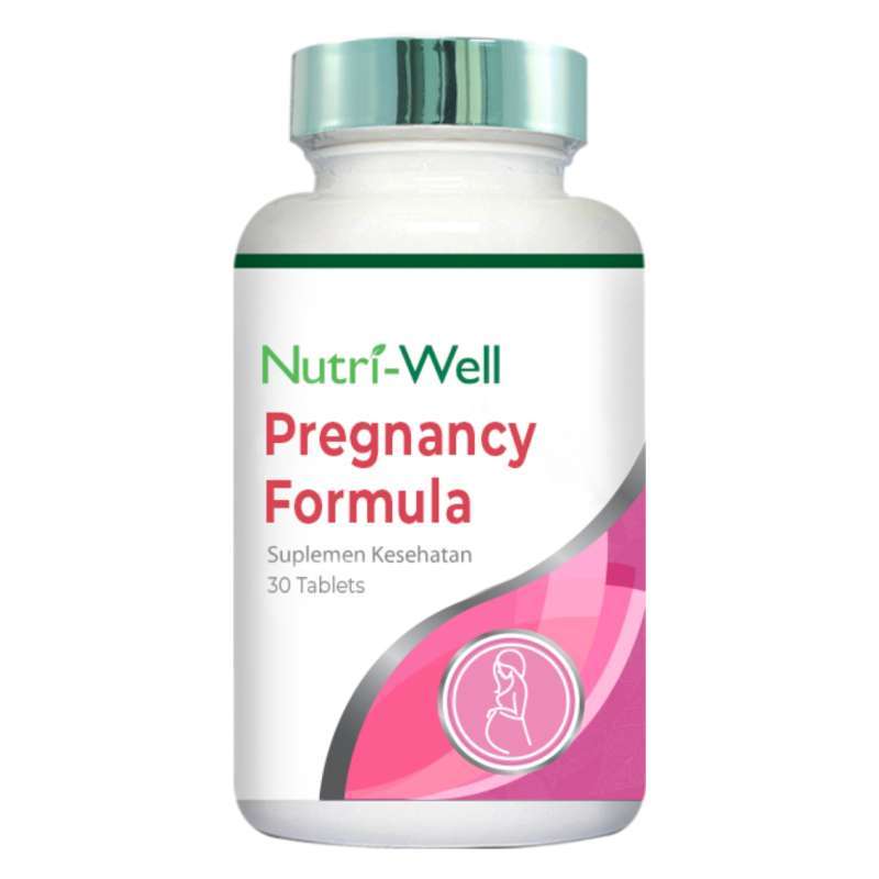 Jual Nutriwell Nutri-well Pregnancy Formula 30 Tablets Vitamin Ibu ...