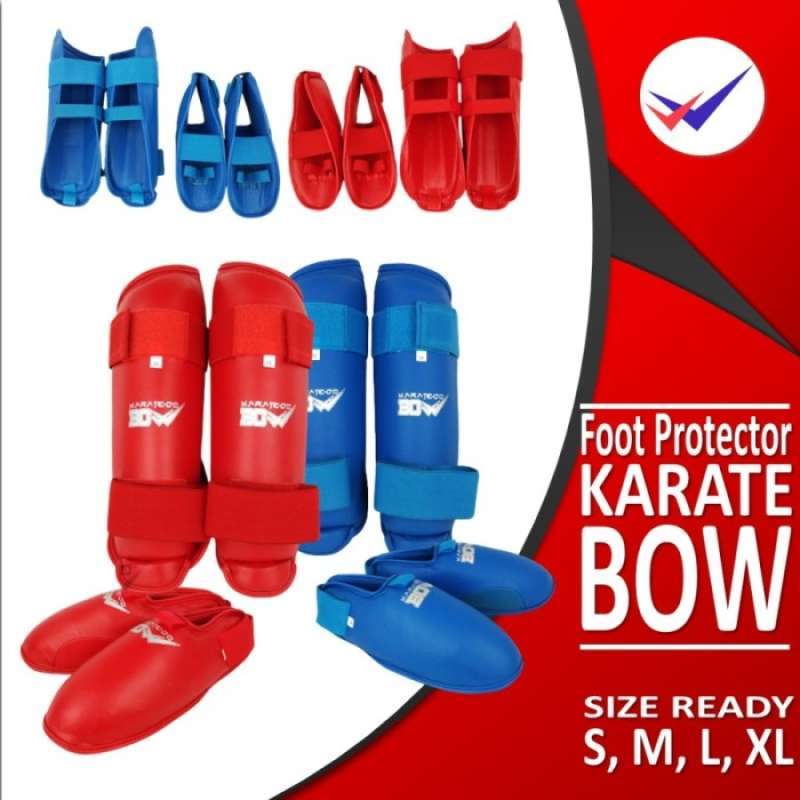 Promo foot protector karate BOW pelindung kaki instep Sepatu dekker ...