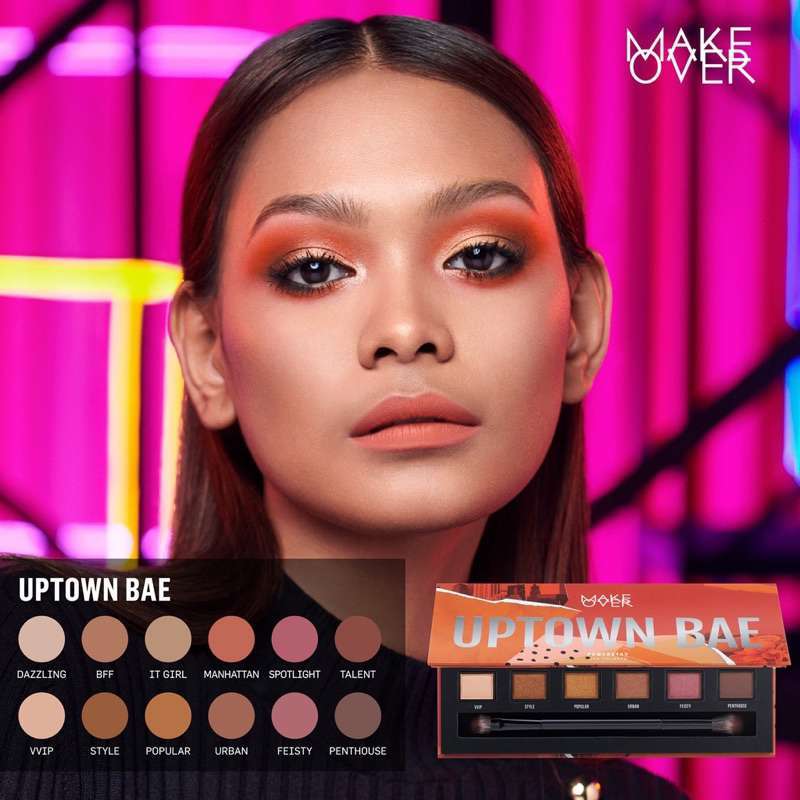 Jual ️qeis️ Make Over Powerstay Eye Pallets | Eyeshadow Pallette By ...