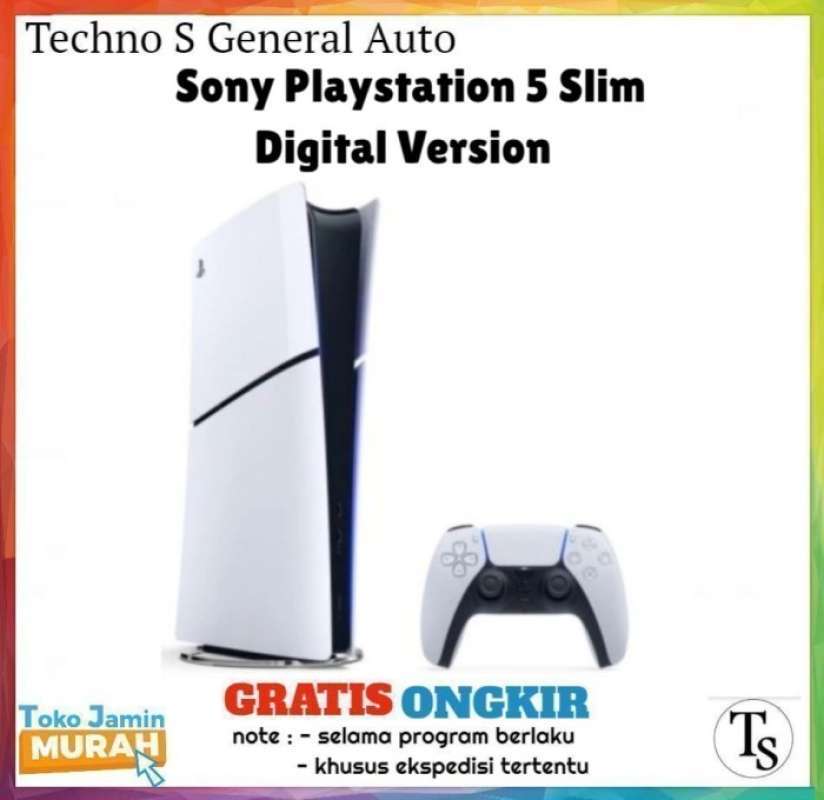 Promo SONY PLAYSTATION 5 SLIM DISC DIGITAL VERSION / PS5 SLIM DIGITAL DISC - MARKMARKET - Plus ...