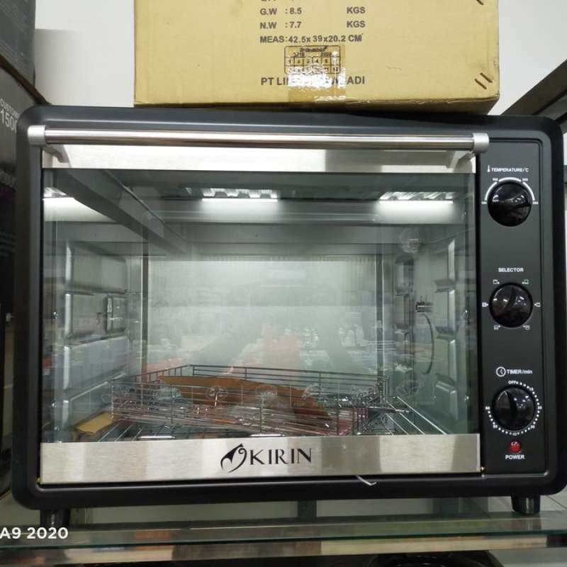 Promo Kirin Kbo -600Ra Oven Listrik Kapasitas Besar 60 Liter + Lamp New Diskon 3% di Seller ...