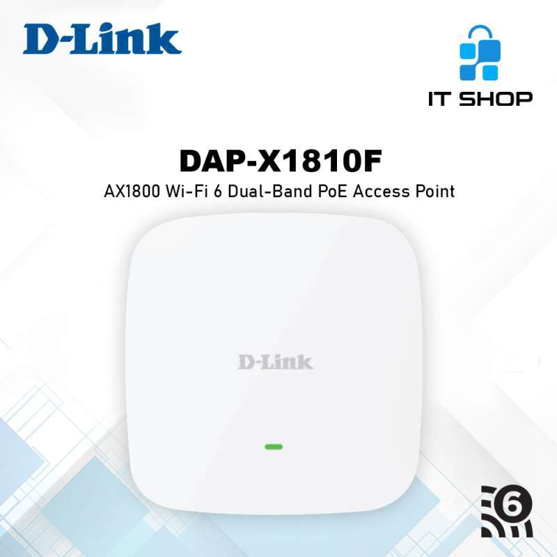 Jual D-Link DAP-X1810F AX1800 Wi-Fi 6 Dual-Band PoE Access Point di ...