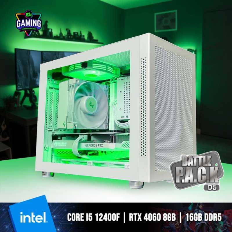 Promo PC Rakitan EK Gaming BattlePack D5 - Core i5 RTX 4060 Enter ...