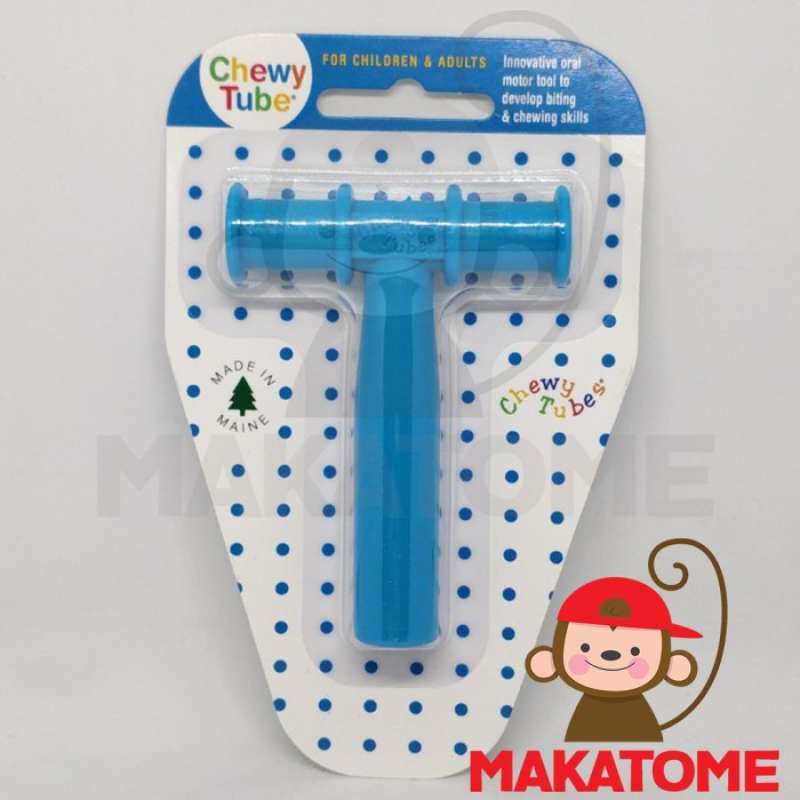 Promo Chewy Tube Blue Oral motor Chew Therapy Tubes Terapi makan gigit ...