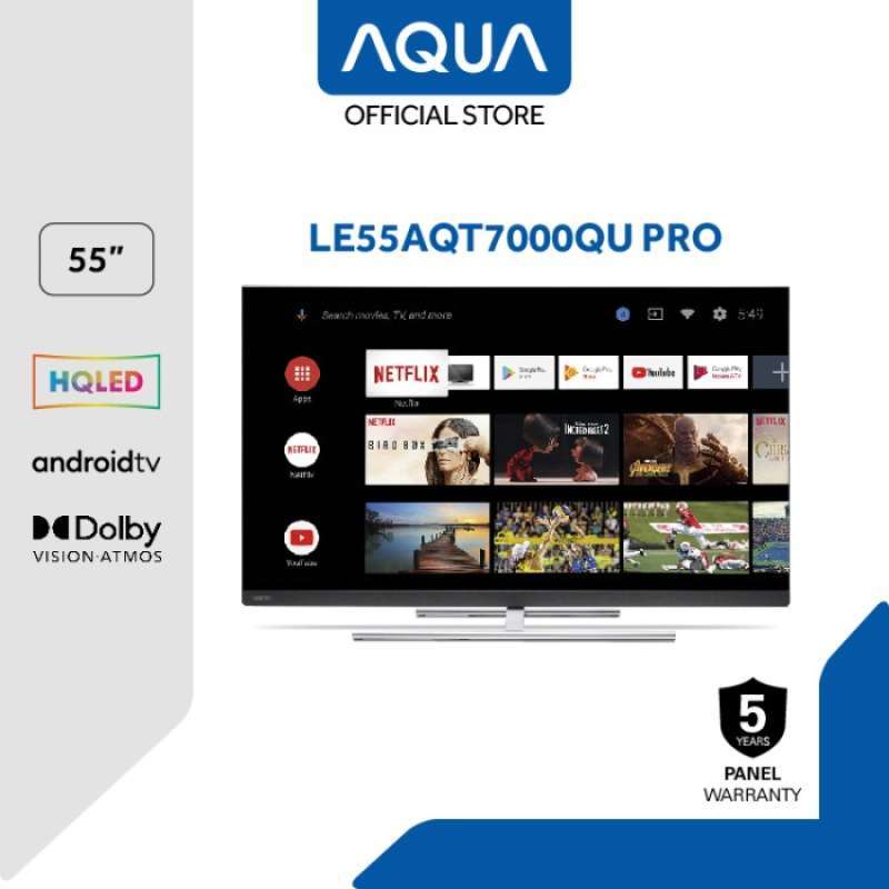 Jual Aqua Japan Led Tv Android Qled Uhd 4K 55 Le55Aqt7000Qu New di ...