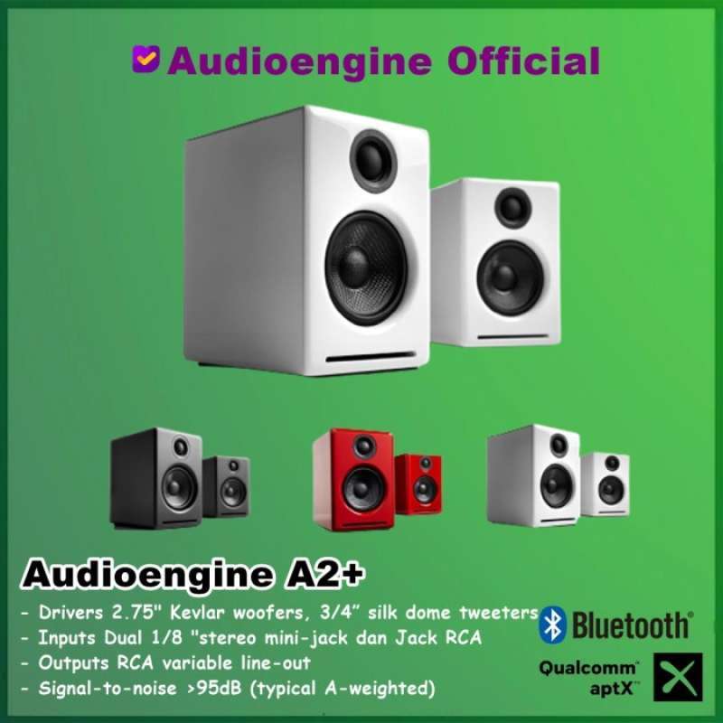 Promo Audioengine A2+ A2 Plus A2plus Wireless Bluetooth Speaker System - Xionstore Diskon 50% Di ...