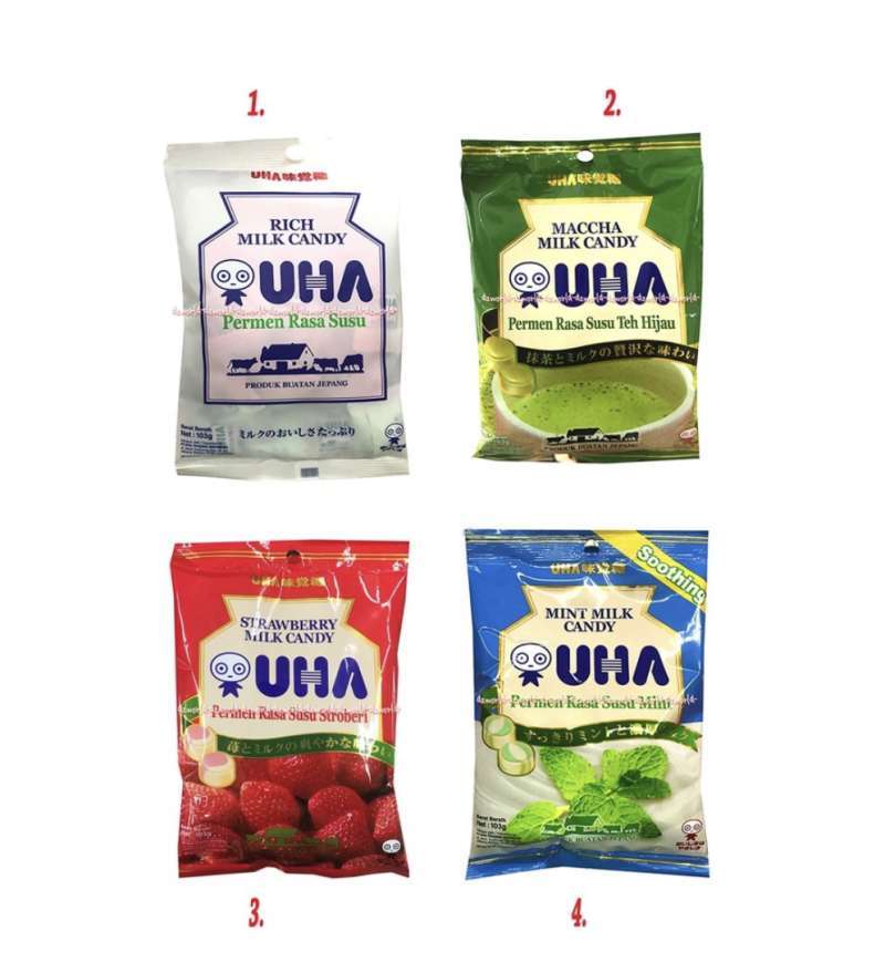Jual Uha 103gr Macha Milk Candy Permen Rasa Susu Teh Hijau Stroberi ... Jual Uha 103gr Macha Milk Candy Permen Rasa Susu Teh Hijau Stroberi ...