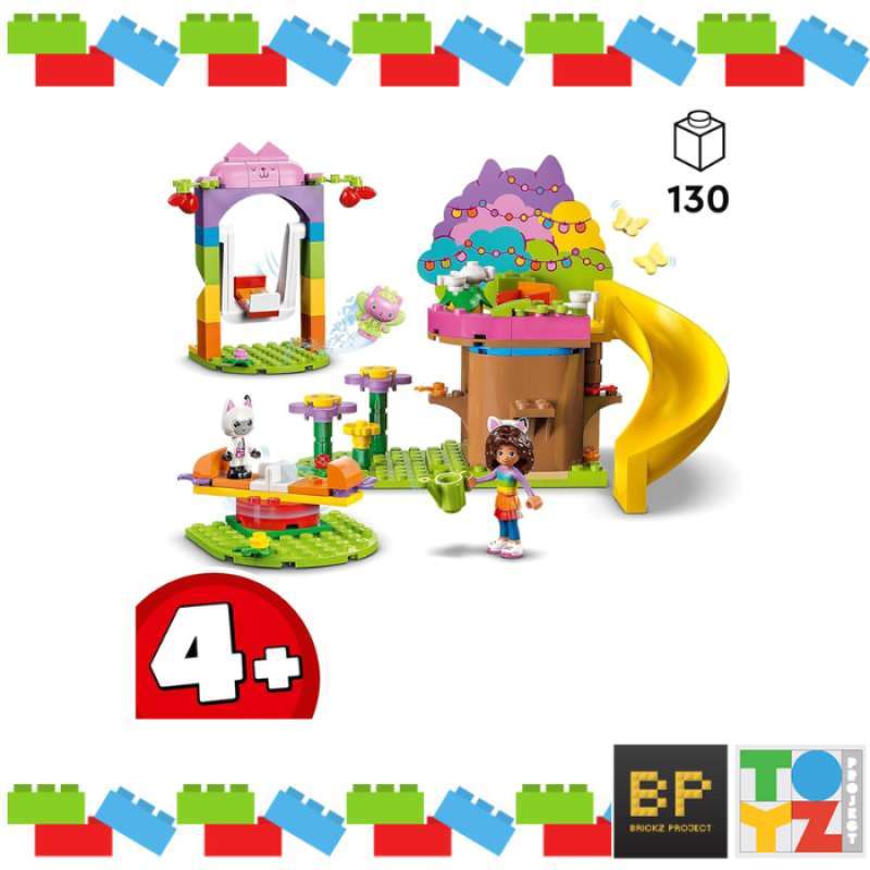 Jual LEGO 10787 Gabby's Dollhouse - Kitty Fairy's Garden Party Toy ...