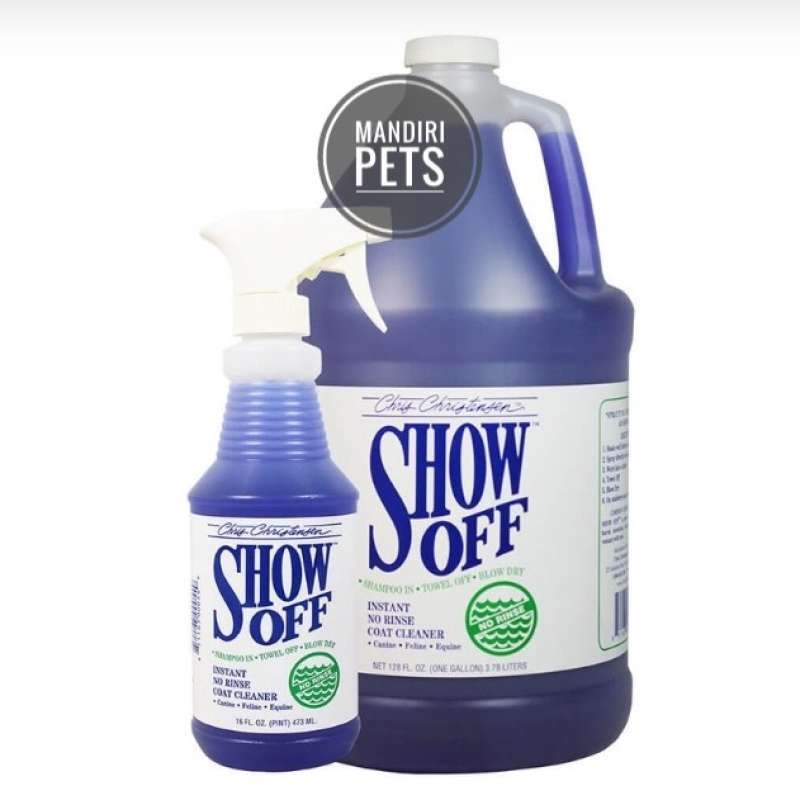 Promo Chris Christensen Show Off No Rinse Coat Cleaner Diskon 23% di ...