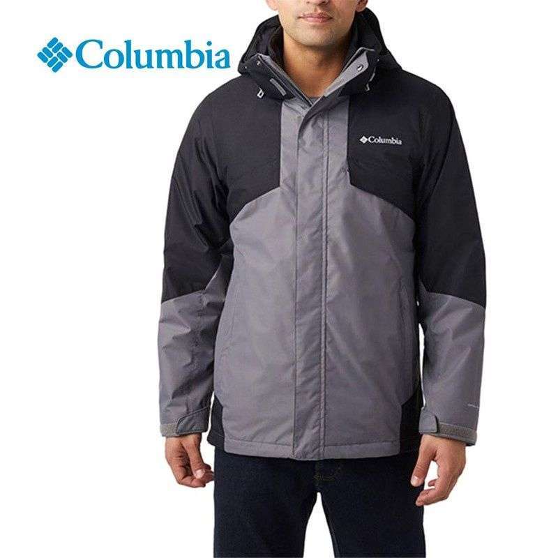 Jual Columbia Men's Bugaboo II Fleece Interchange Jkt - City Grey Black ...