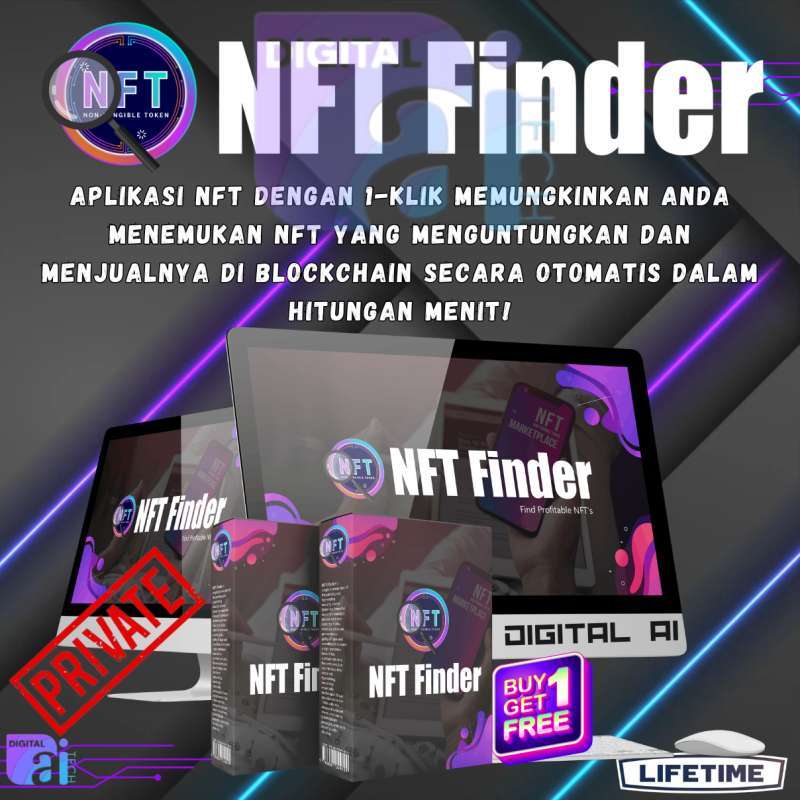 Jual [LIFETIME] NFT Finder - core - Tap into the booming NFT market with this automatic software ...