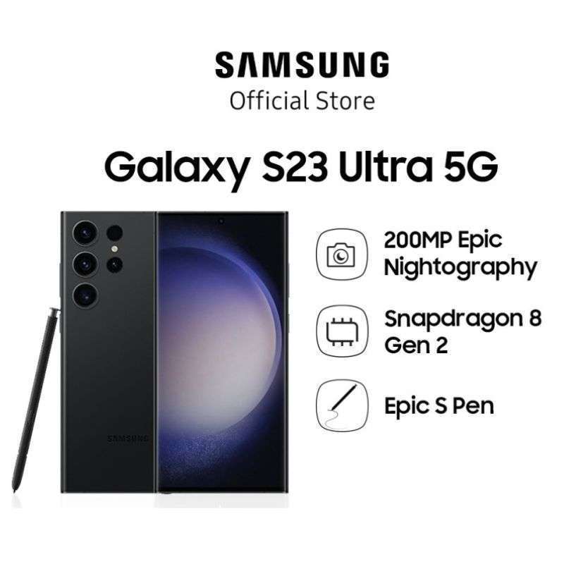 Jual Samsung Galaxy S23 Ultra Ram 12/256gb -garansi Resmi Di Seller ...