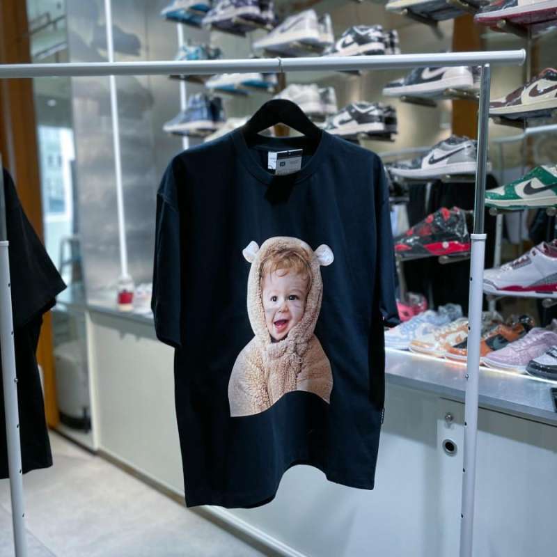 Promo ADLV Acme de La Vie Bear Costume Black Tee 100% Original Diskon 3 ...