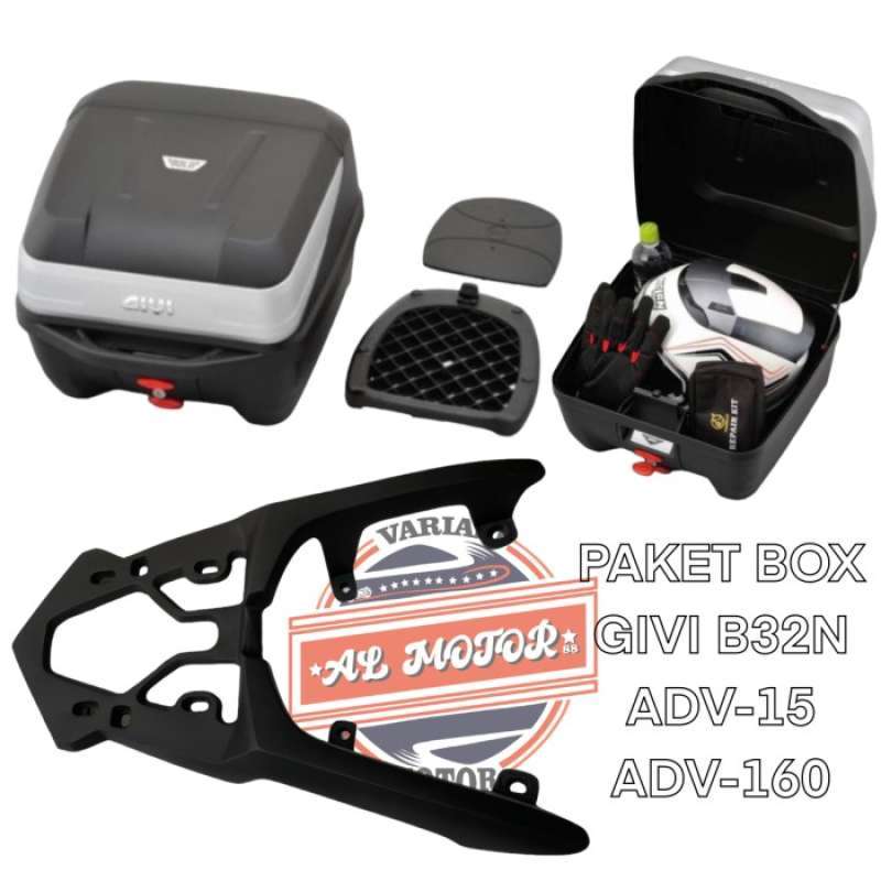 Promo Paketan Box Givi B32n Dan Breket Box Adv 160 Dudukan Box Adv 150 ...
