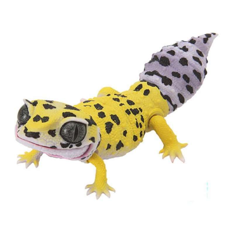 Promo IKIMONO REPTI LEOPARD GECKO GASHAPON GACHA BANDAI DANGO MUSHI ...